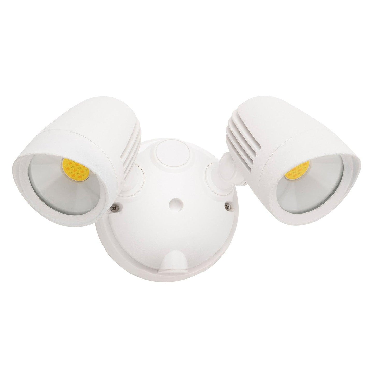 Cicero Tri-colour Twin Head Security Flood Light – Mercator